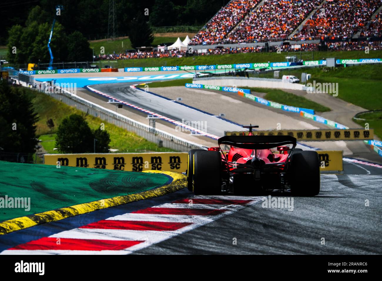 Red Bull Ring, Spielberg, Austria, 2.July.2023: Charles Leclerc during ...