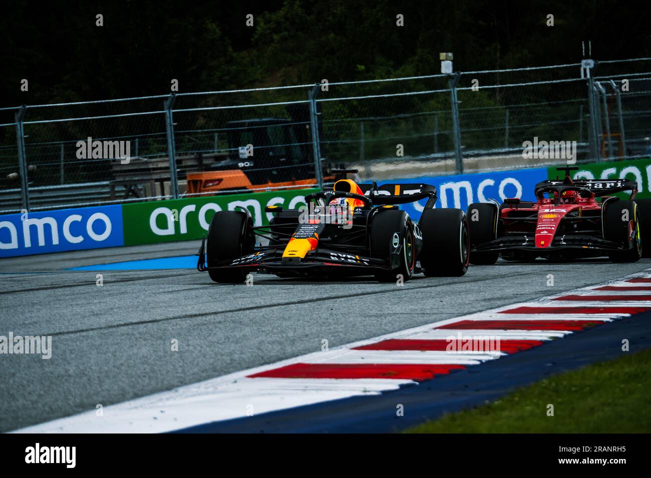 Red Bull Ring, Spielberg, Austria, 2.July.2023: Max Verstappen during ...