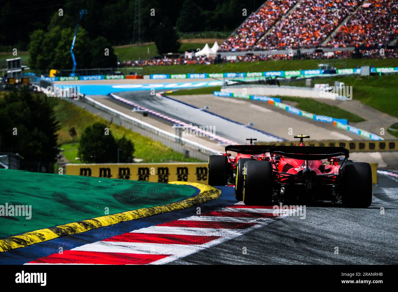 Red Bull Ring, Spielberg, Austria, 2.July.2023: Carlos Sainz during the ...