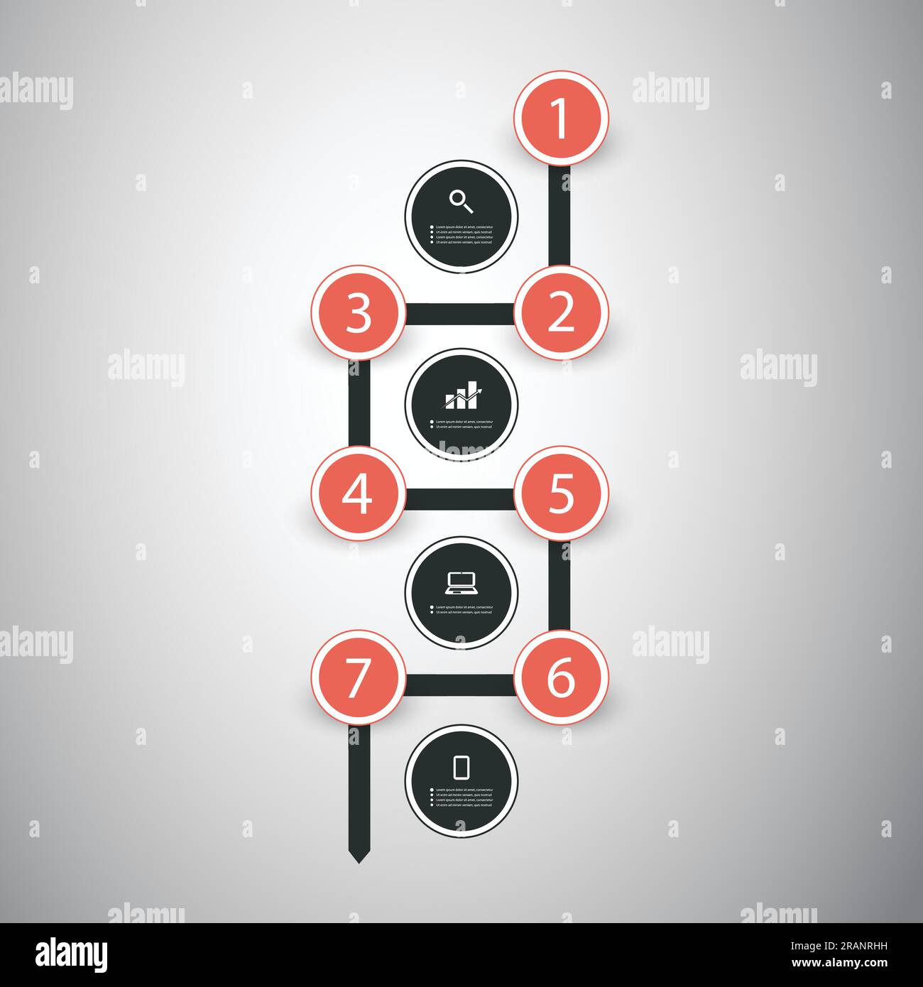 Infographic Concept - Flow Chart Design - Timeline Stock Vector Image ... Infographic Concept - Flow Chart Design - Timeline Stock Vector Image ...