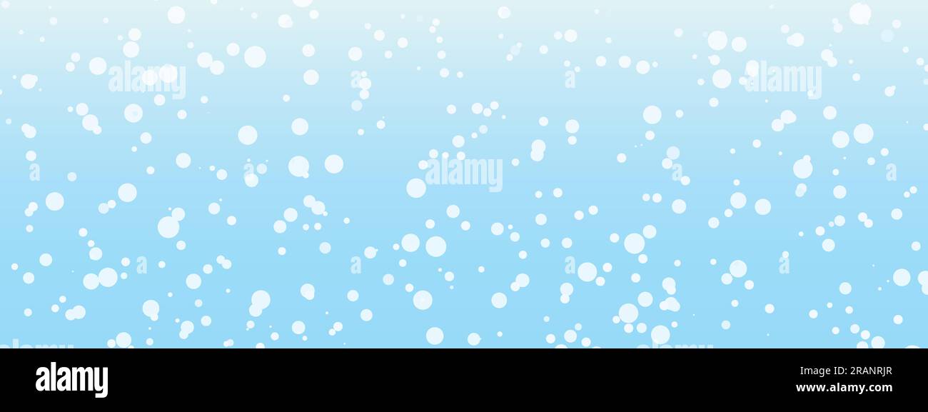 winter christmas, snow banner - vector illustration Stock Vector Image ...