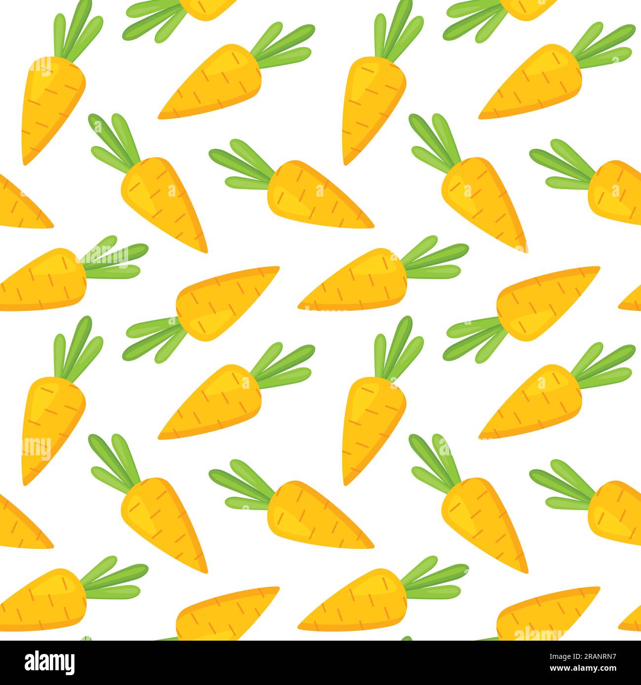 seamless pattern with carrots -vector illustration Stock Vector Image ...