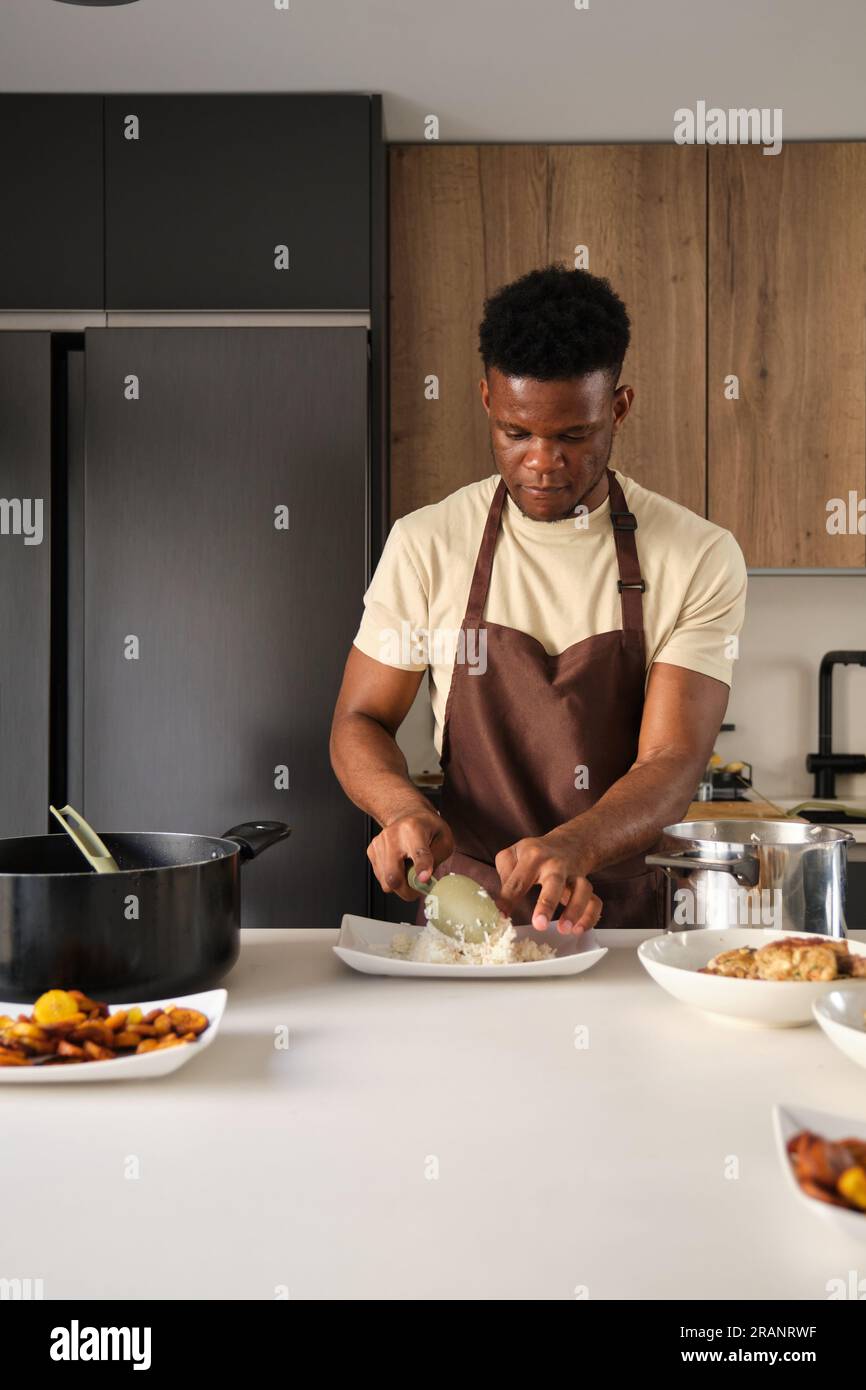 African rice recipe hi-res stock photography and images - Alamy