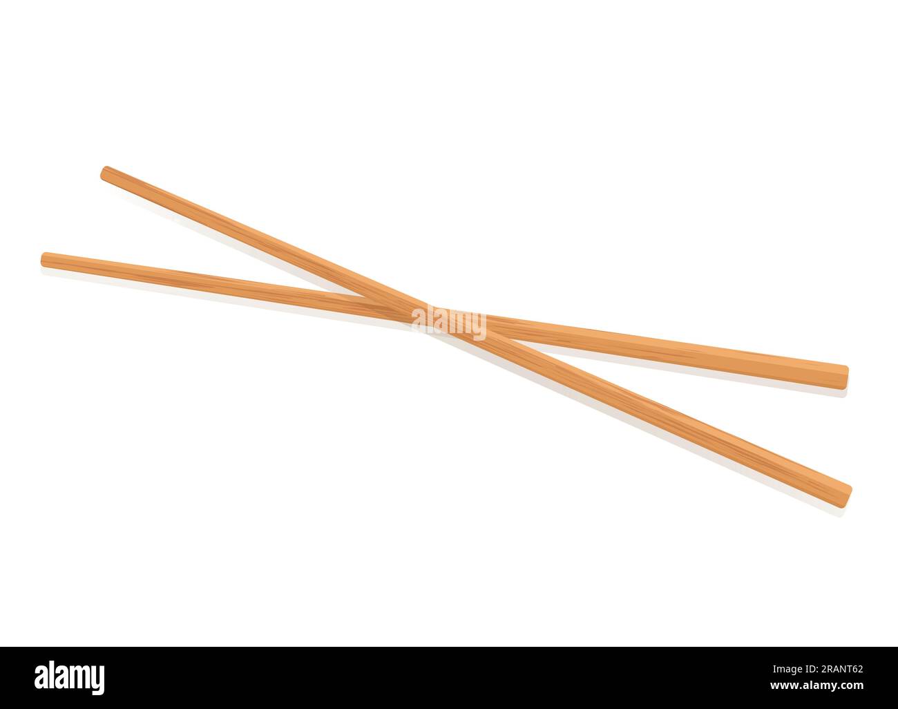 Wooden chopsticks icon cartoon hi-res stock photography and images - Alamy