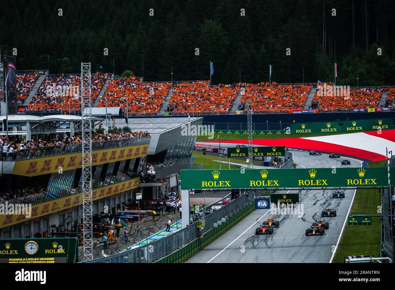 Red Bull Ring, Spielberg, Austria, 2.July.2023: Max Verstappen during ...