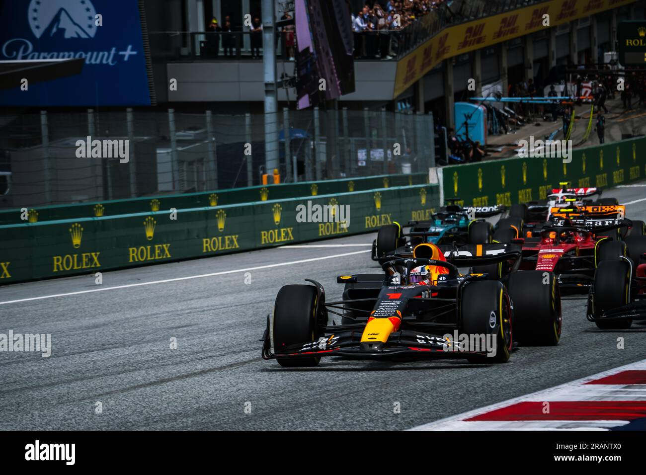 Red Bull Ring, Spielberg, Austria, 2.July.2023: Max Verstappen during ...