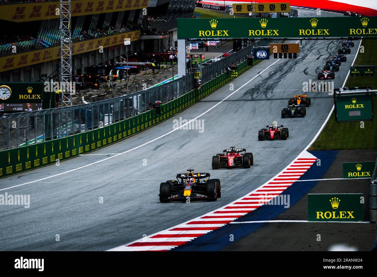 Red Bull Ring, Spielberg, Austria, 2.July.2023: Max Verstappen during ...