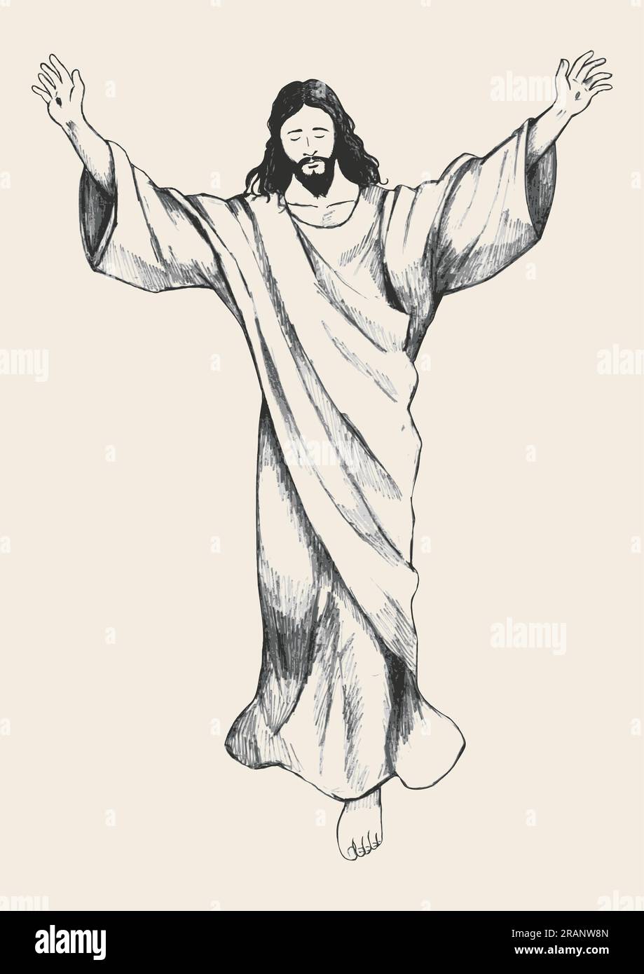 Jesus Sketch Photo