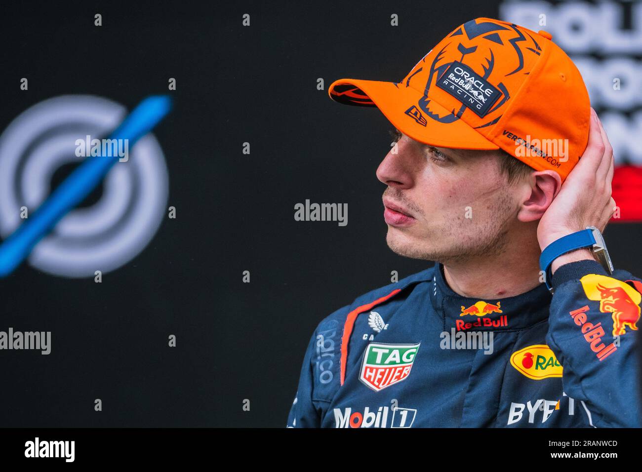 Red Bull Ring, Spielberg, Austria, 2.July.2023: Max Verstappen during ...