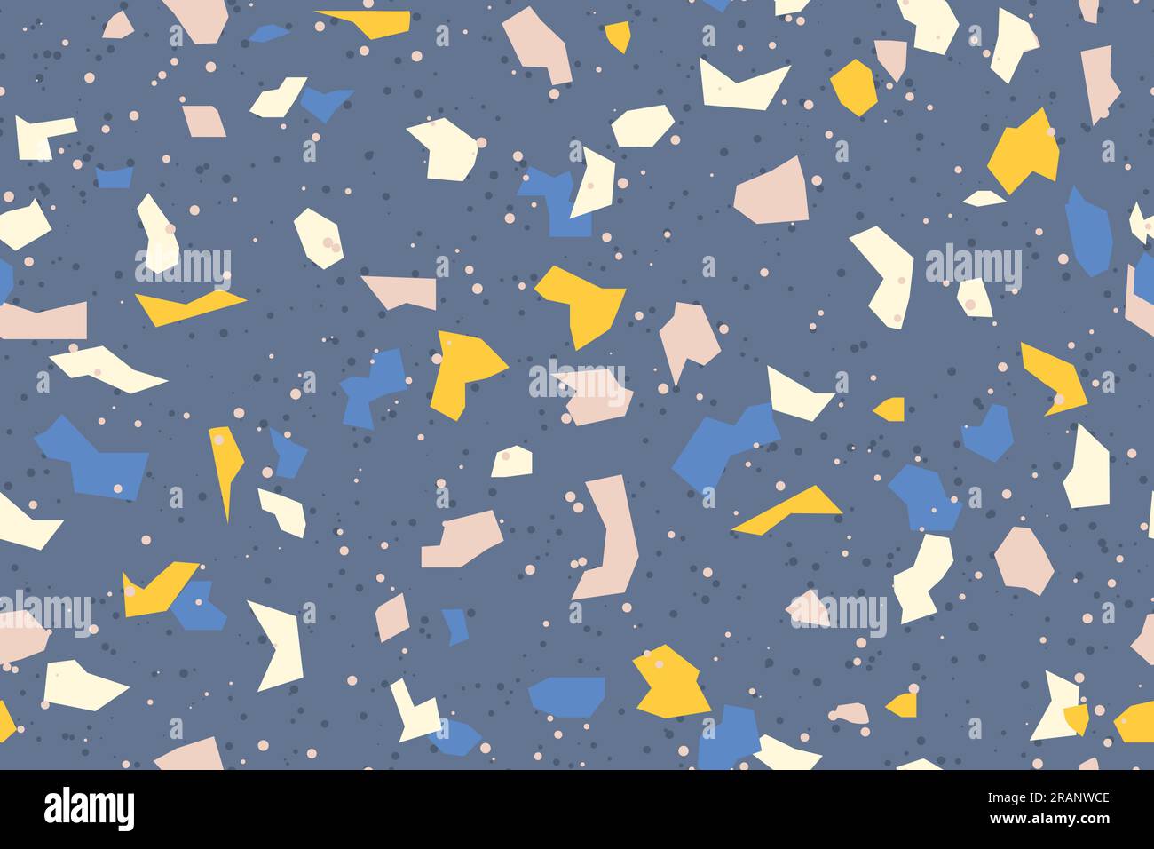 Dark terrazzo pattern background Stock Vector Images - Alamy