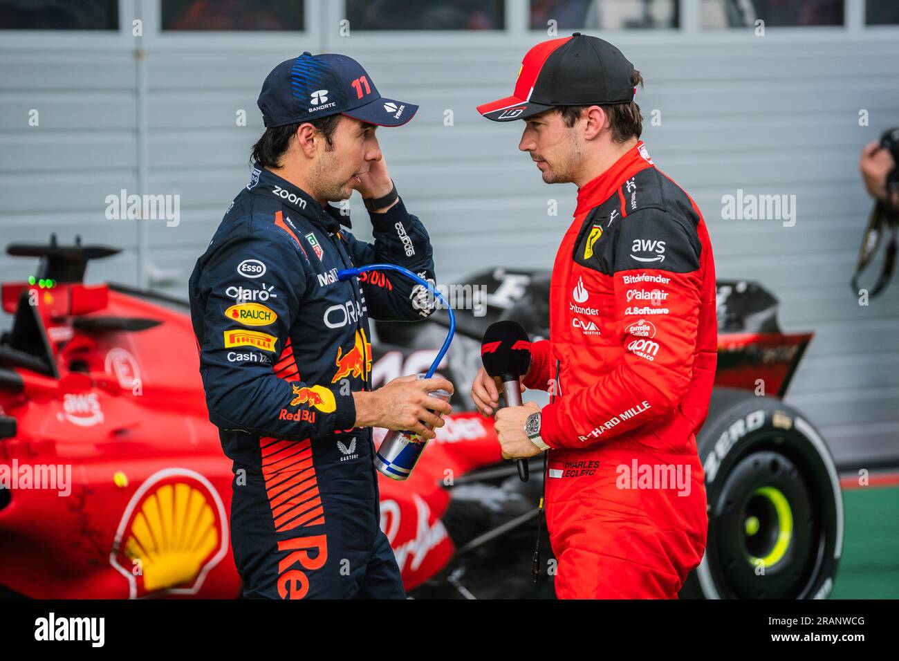 Red Bull Ring, Spielberg, Austria, 2.July.2023: Charles Leclerc during ...