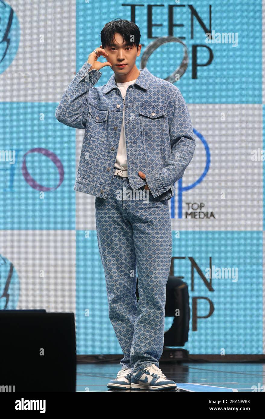 05th July, 2023. S. Korean boy group Teen Top Changjo, a member of ...