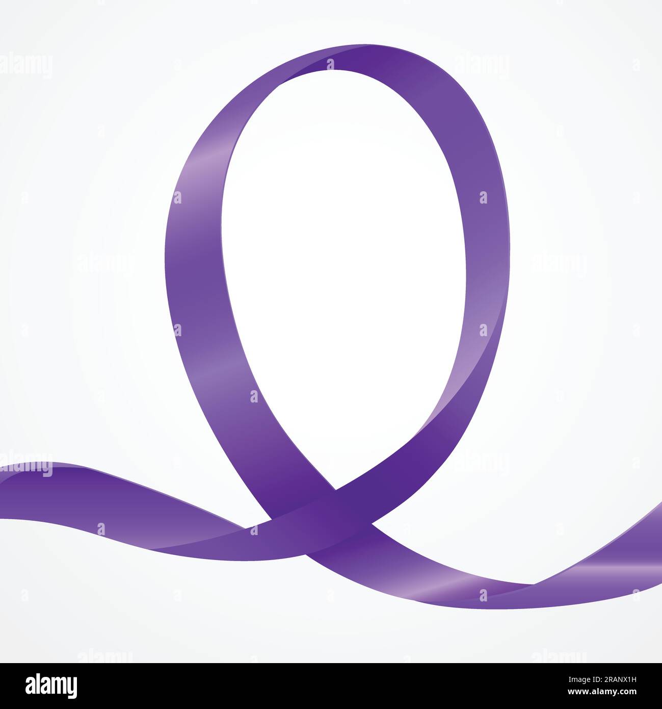 Awareness purple ribbon, background template with copy space for cover ...