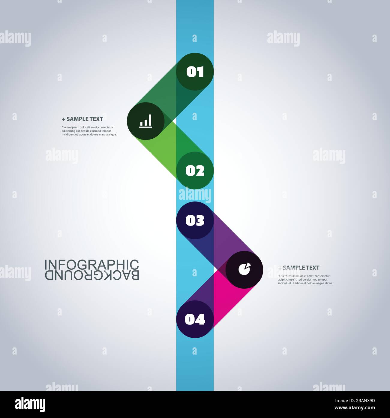 Modern Business Infographic Template - Minimal Timeline Design Stock ...