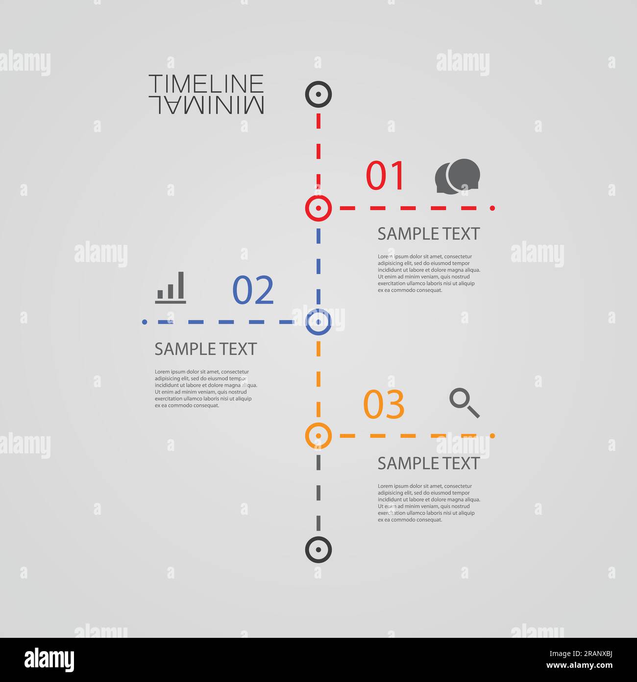 Vector Infographic Timeline - Report Design Template Stock Vector Image ...