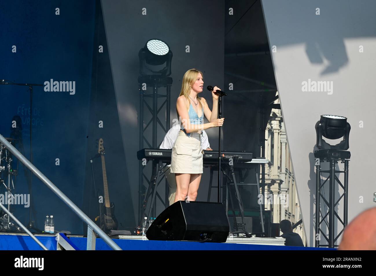 Lea live Open Air bei der Fête de l´Europe auf dem Dresdner Neumarkt ...