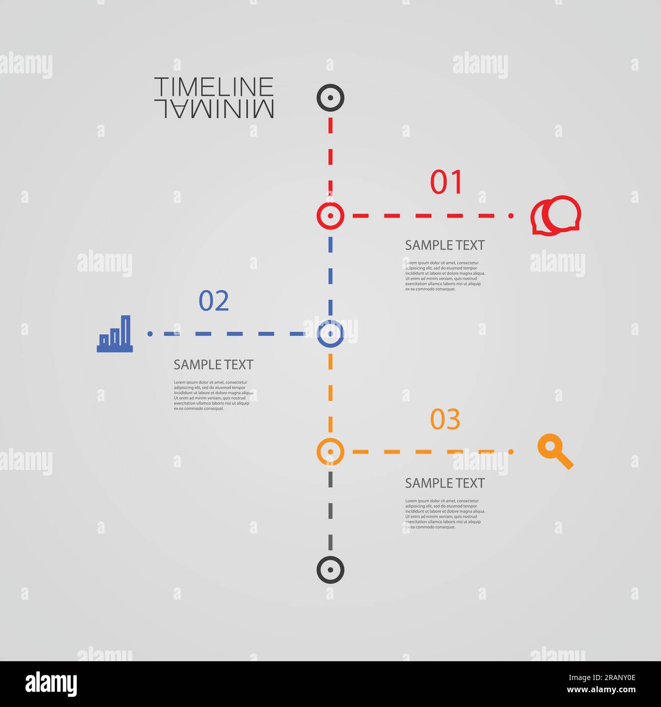Vector Infographic Timeline - Report Design Template Stock Vector Image ...