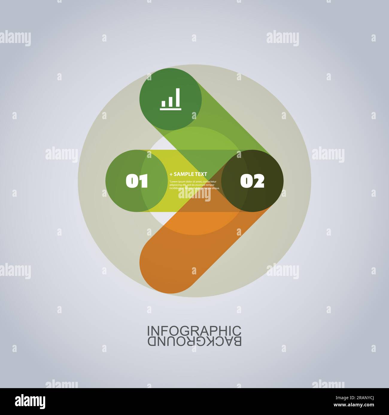 Vector origami flow chart infographic hi-res stock photography and ...