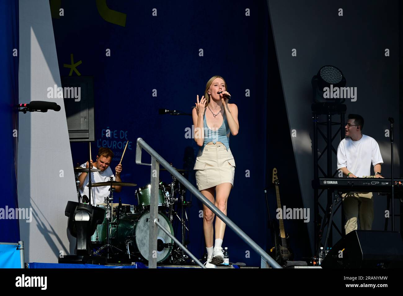 Lea live Open Air bei der Fête de l´Europe auf dem Dresdner Neumarkt ...