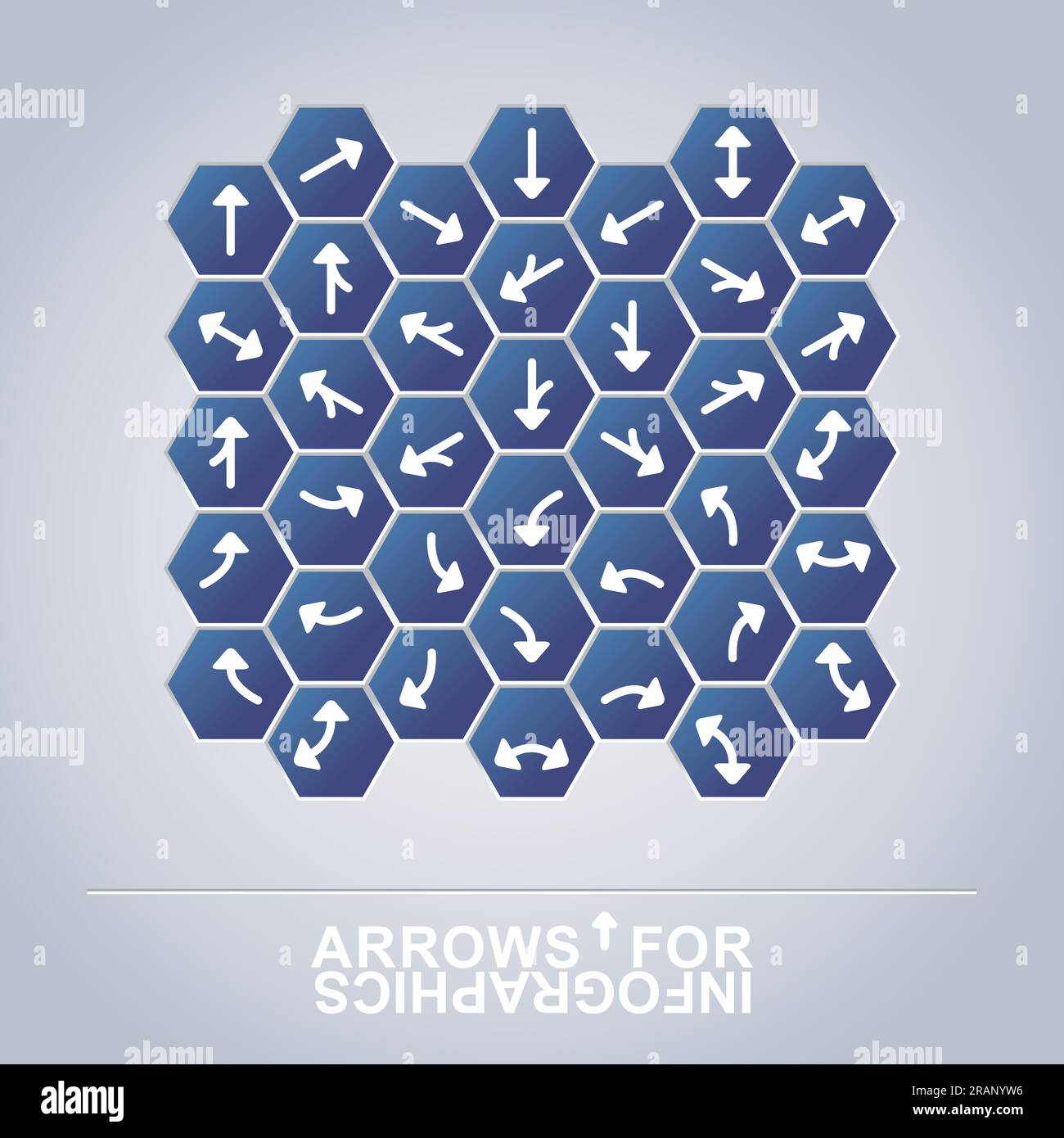 Arrow Designs for Infographics or Web Stock Vector Image & Art - Alamy