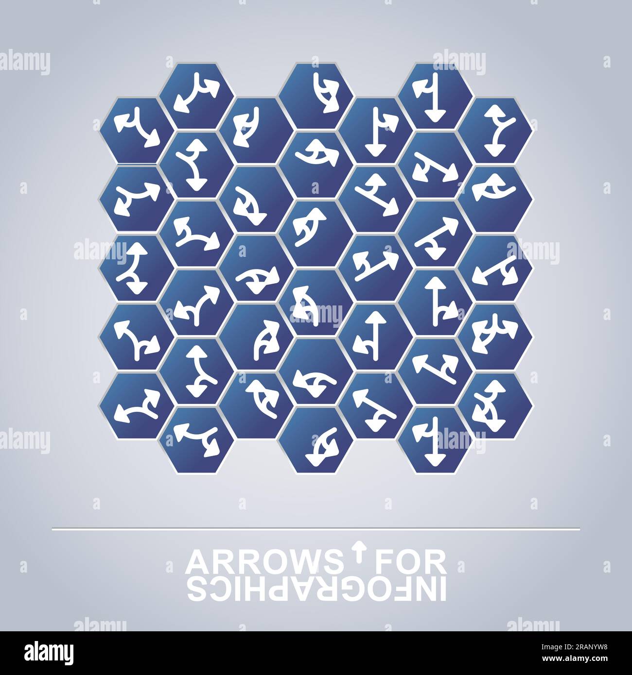 Arrow Design Concept for Infographics or Webdesigns Stock Vector Image ...