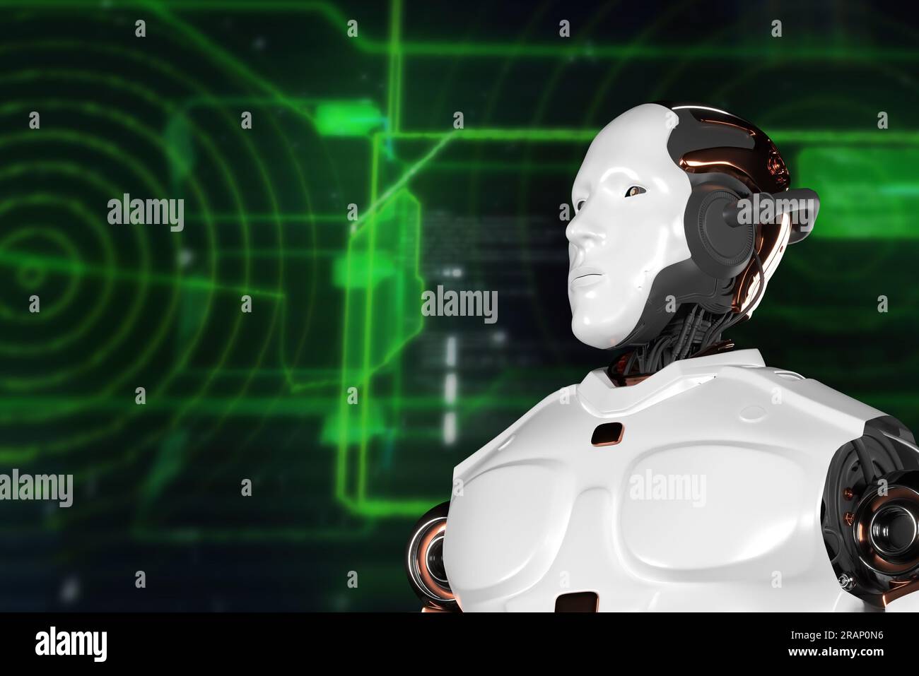 Robotics ai future 3d rendering hi-res stock photography and images - Alamy