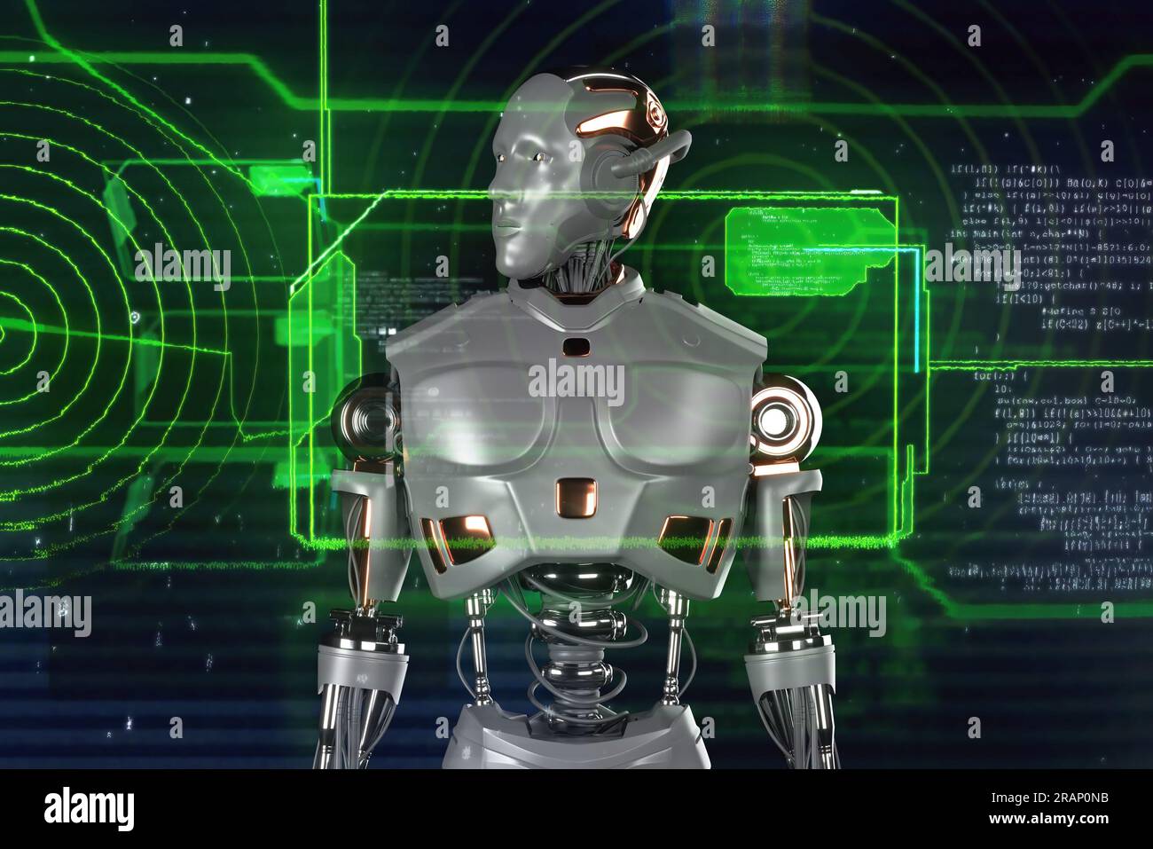 Robotics ai future 3d rendering hi-res stock photography and images - Alamy