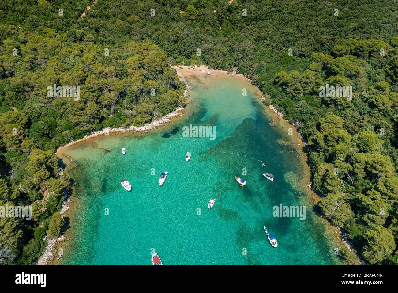 Croatia rab island aerial hi-res stock photography and images - Alamy