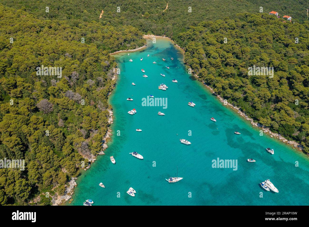 Croatia rab island aerial hi-res stock photography and images - Alamy