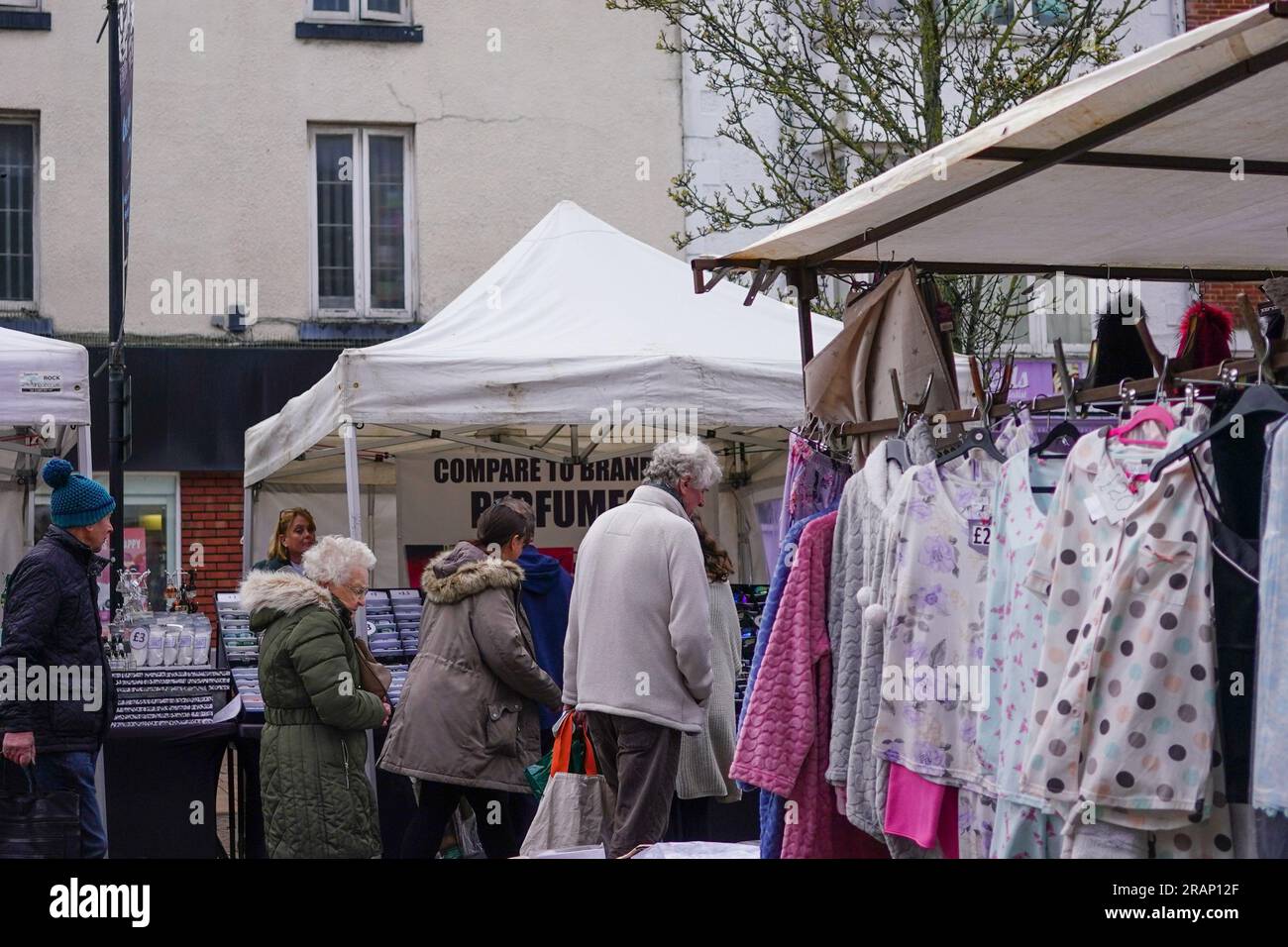 Market day at Ormskirk Lancashire Stock Photo - Alamy