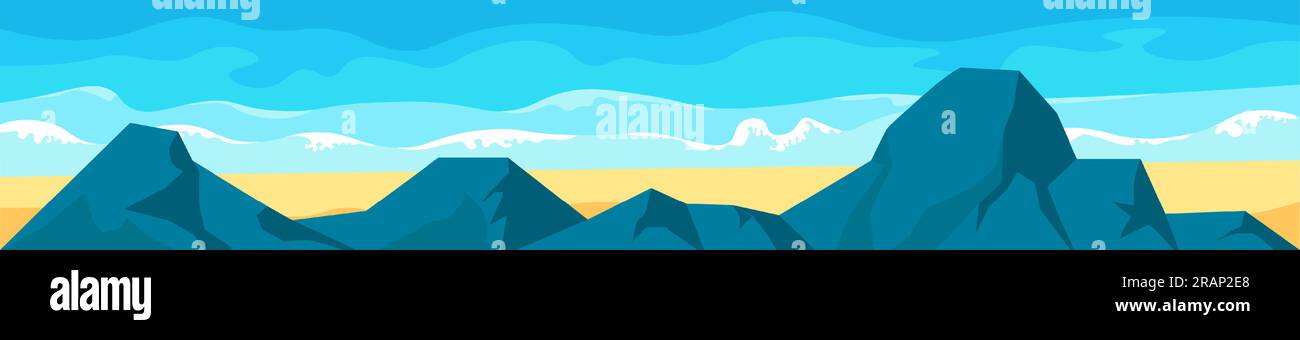Beach alp Stock Vector Images - Alamy