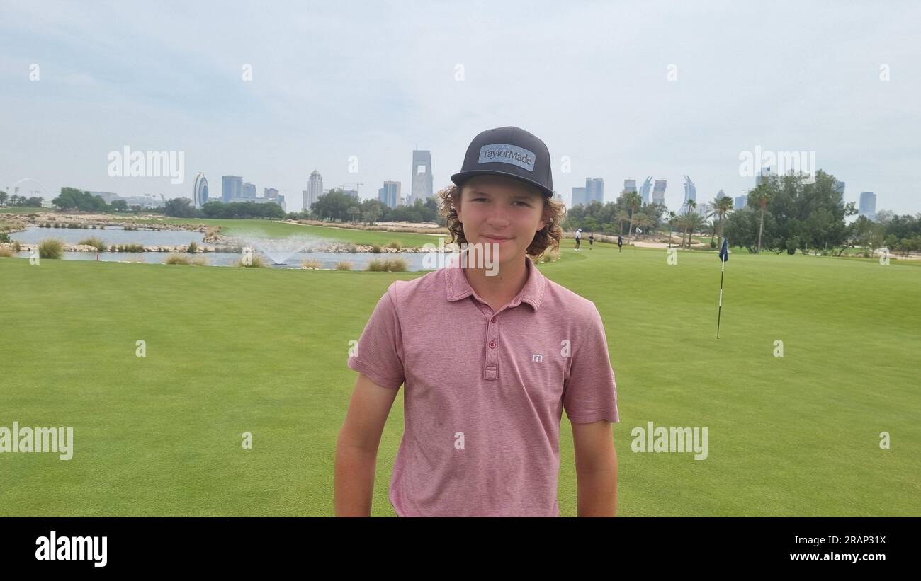 Russian Golf sensation based in Qatar, 12-year-old Daniil Sokolov at ...