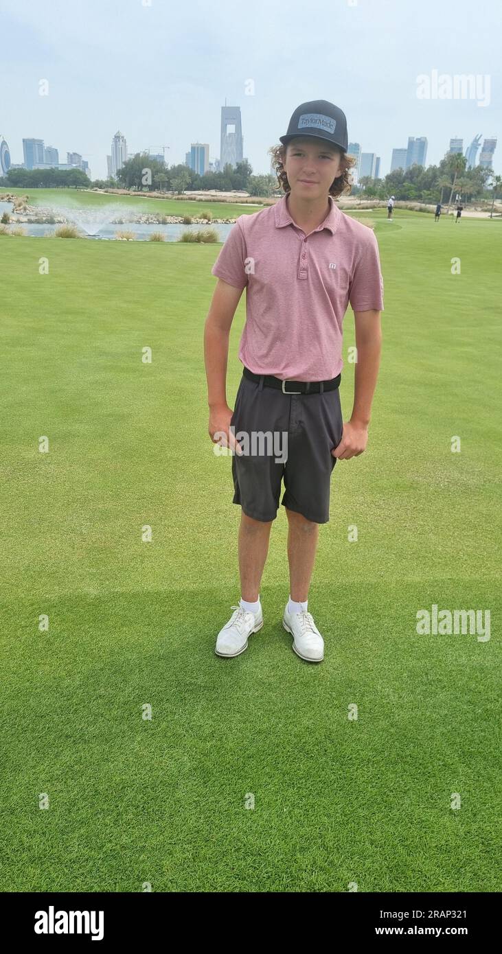 Russian Golf sensation based in Qatar, 12-year-old Daniil Sokolov at ...