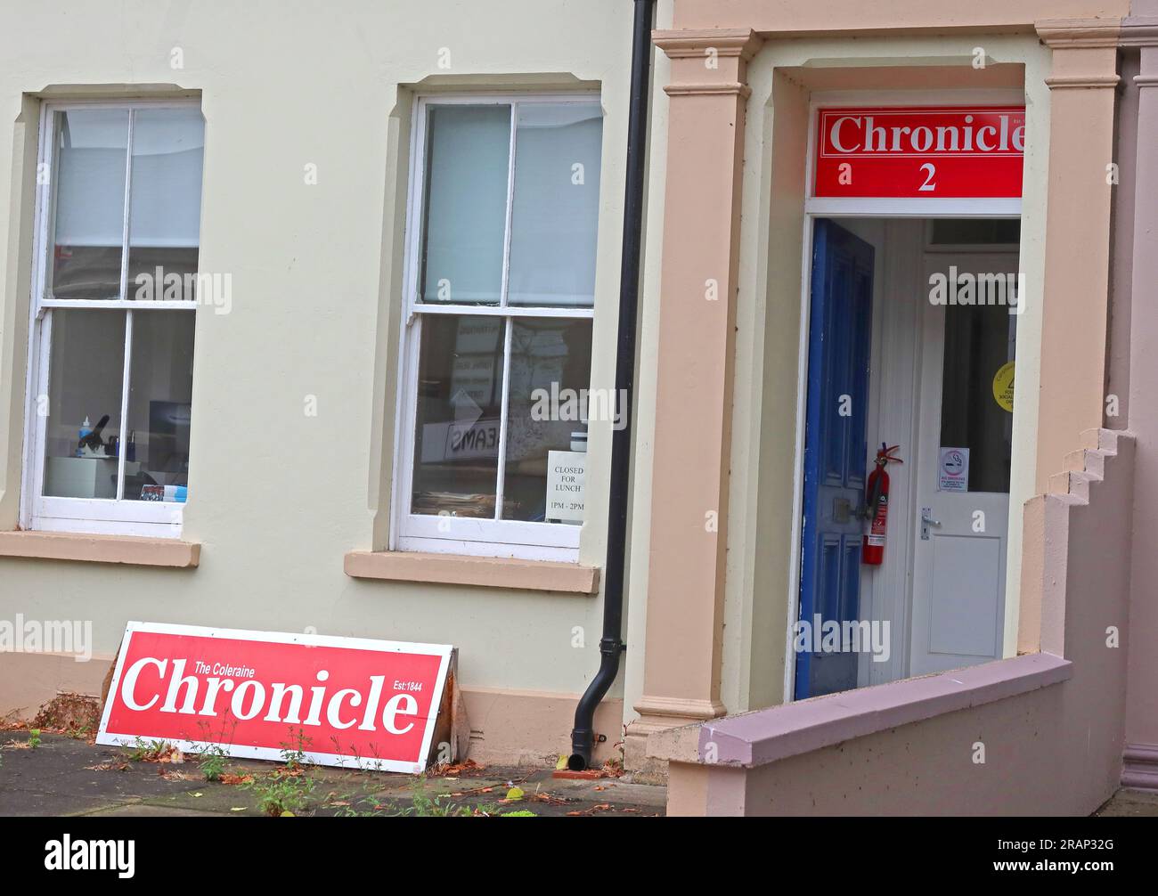 Coleraine chronicle office hi-res stock photography and images - Alamy