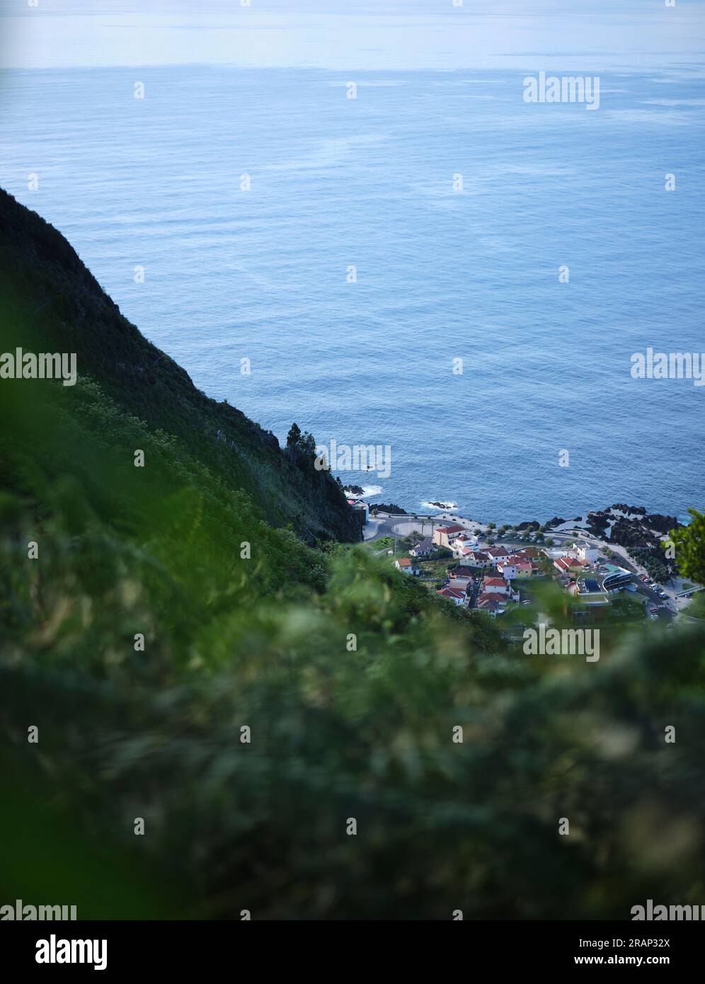 Madeira Island north side cliff views Stock Photo - Alamy