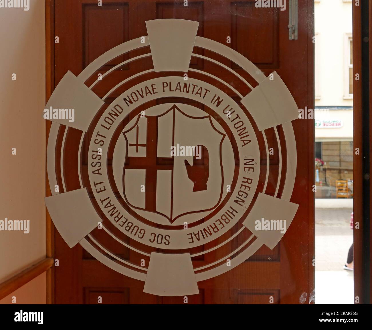 Coleraine borough crest hi-res stock photography and images - Alamy