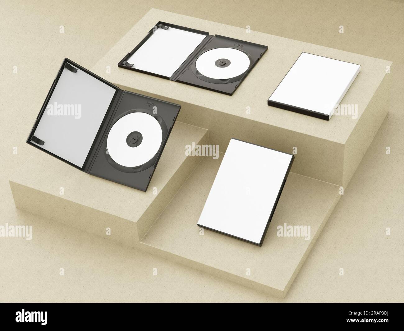 DVD case display Stock Photo - Alamy