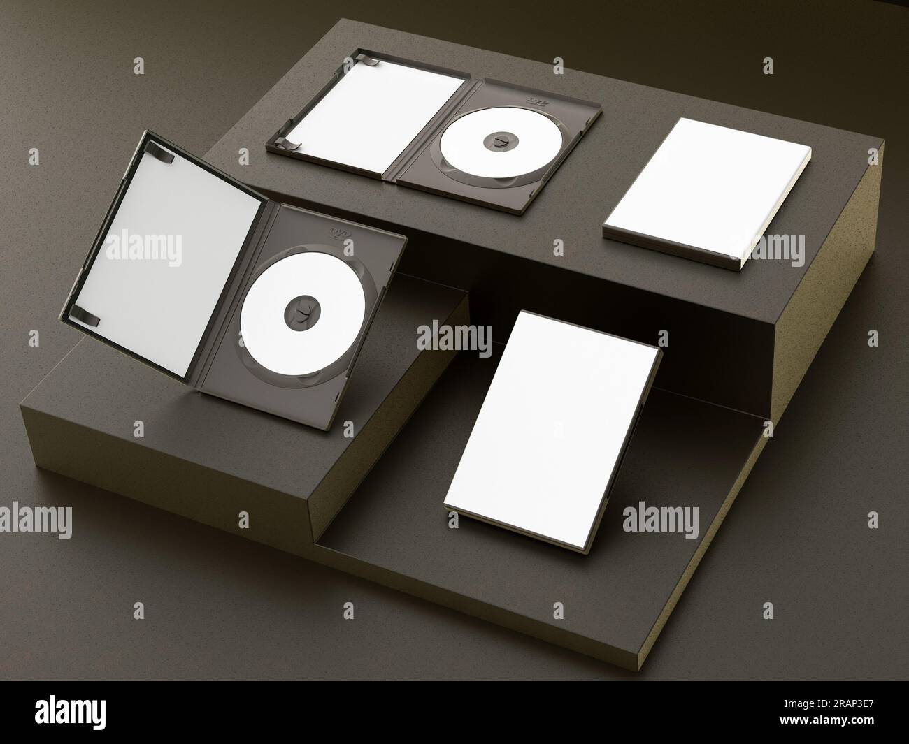 DVD case display Stock Photo - Alamy