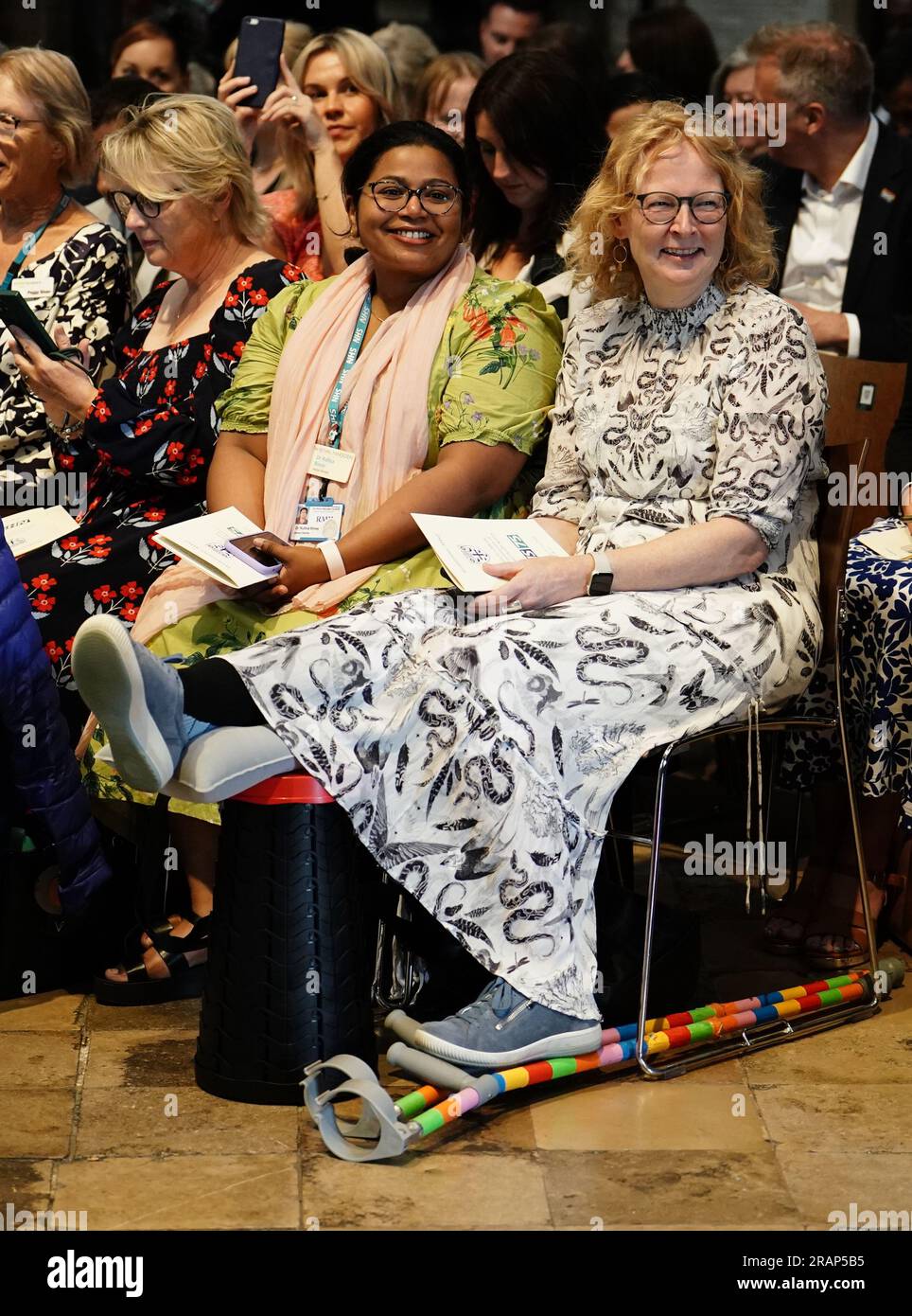 75th anniversary of the nhs celebrations hi-res stock photography and ...