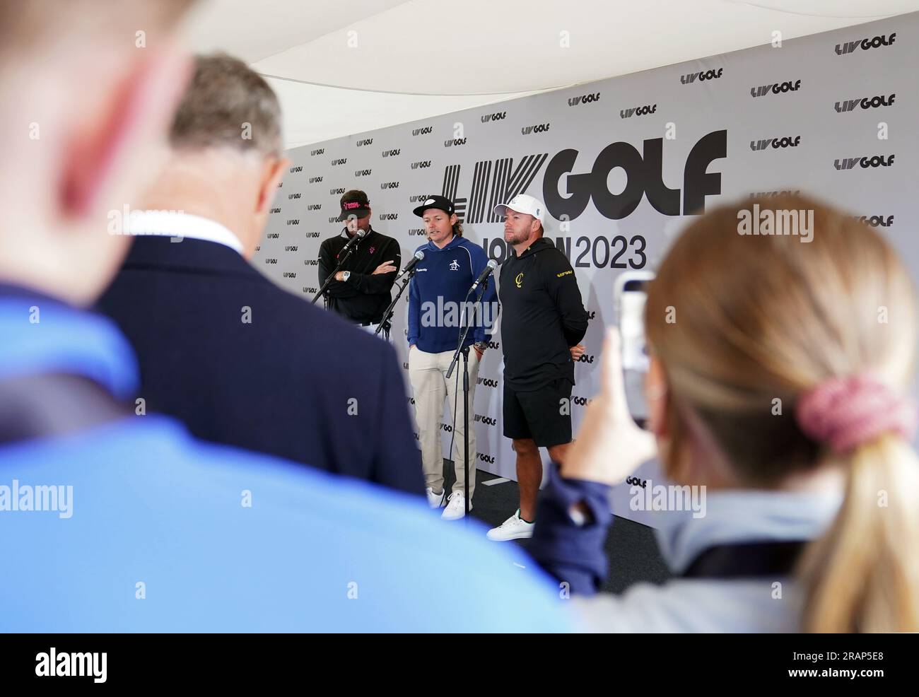 Rangegoats GC's Bubba Watson, Ripper GC's Cameron Smith, and Cleeks GC ...