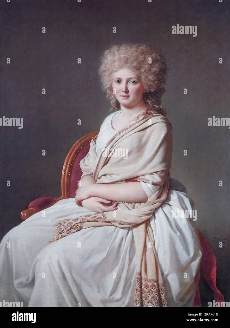 Portrait of Anne Marie Louise Thélusson, Countess of Sorcy 1790 by ...