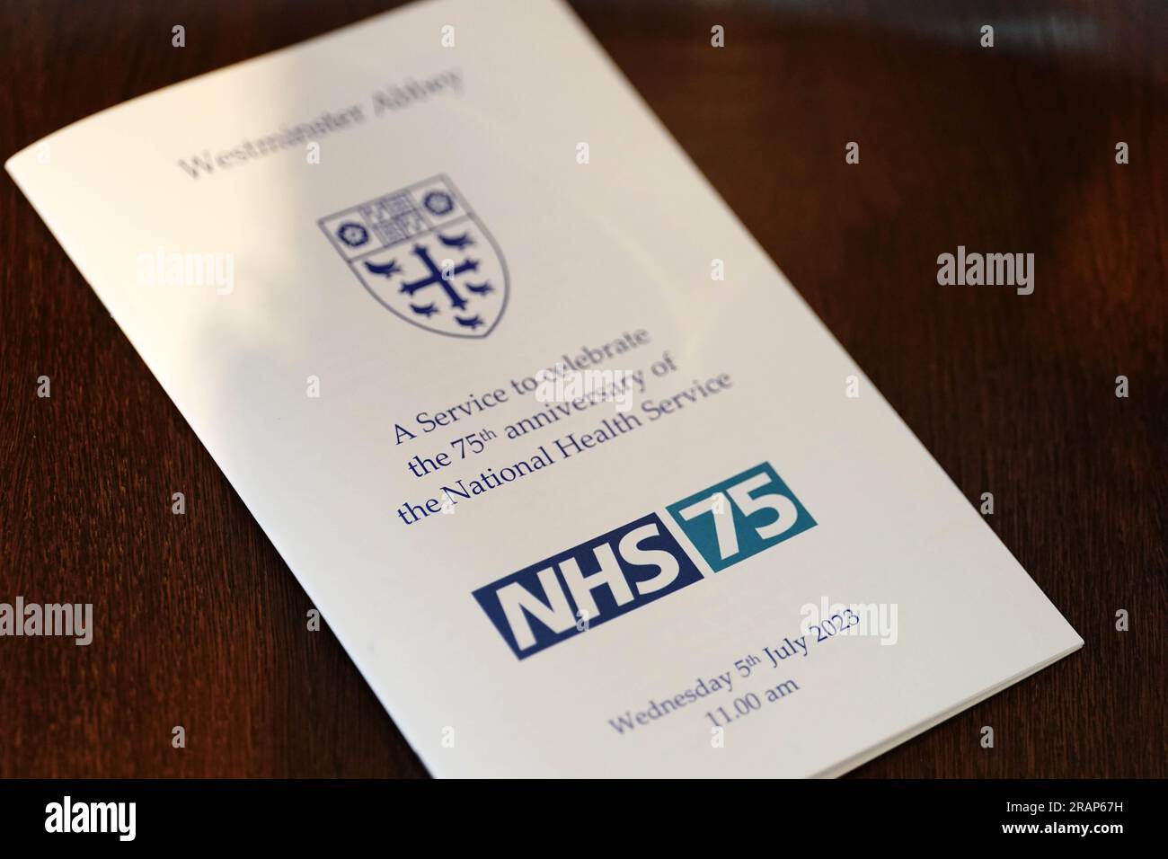 75th anniversary of the nhs celebrations hi-res stock photography and ...