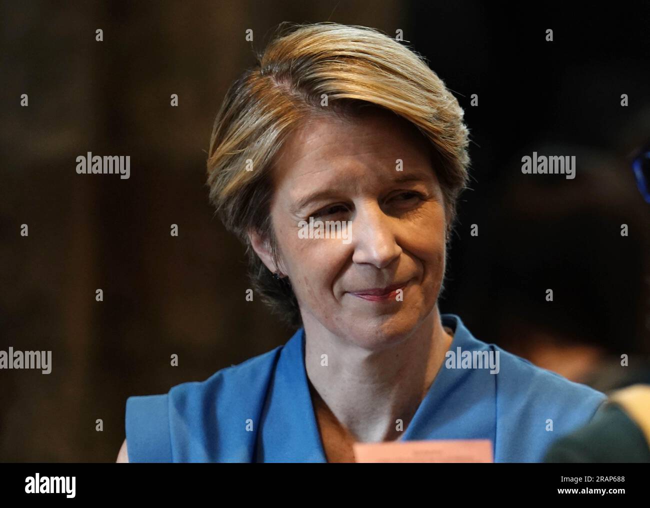 Amanda Pritchard, Chief Executive of NHS England at the NHS anniversary ...