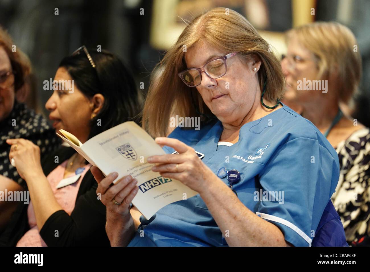 75th anniversary of the nhs celebrations hi-res stock photography and ...