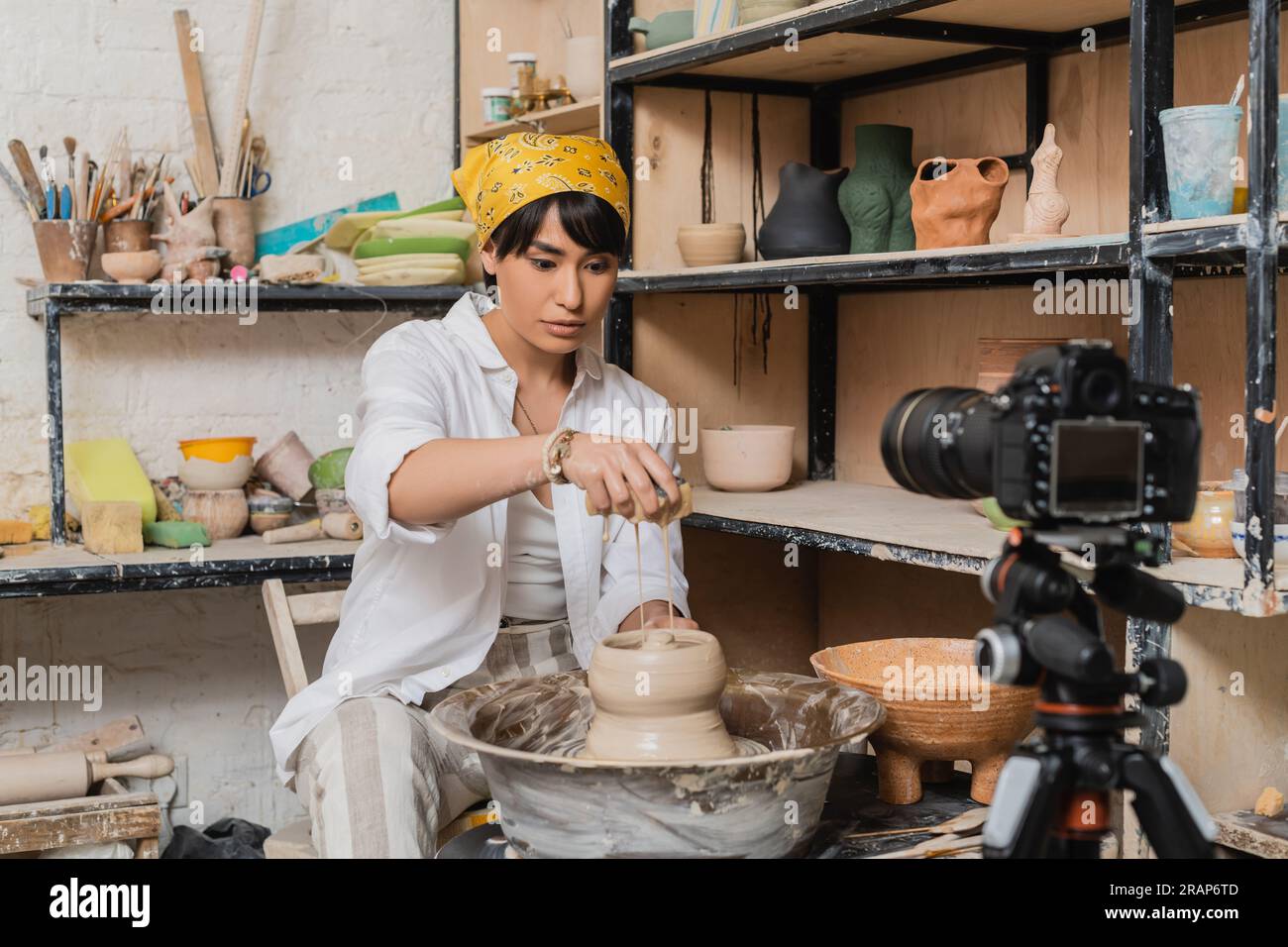 Pottery workshop technology from hi-res stock photography and images ...