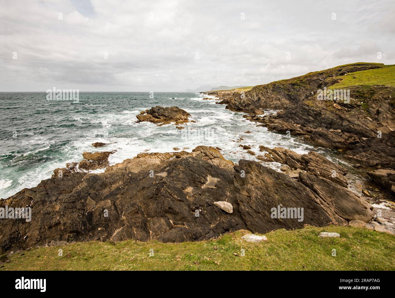 Coastal scenery Achill Island-an island in County Mayo, Ireland Stock ...