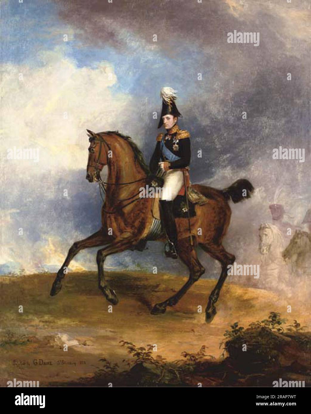 Portrait of Grand Duke Nicholas, Later Emperor Nicholas I 1822 by ...