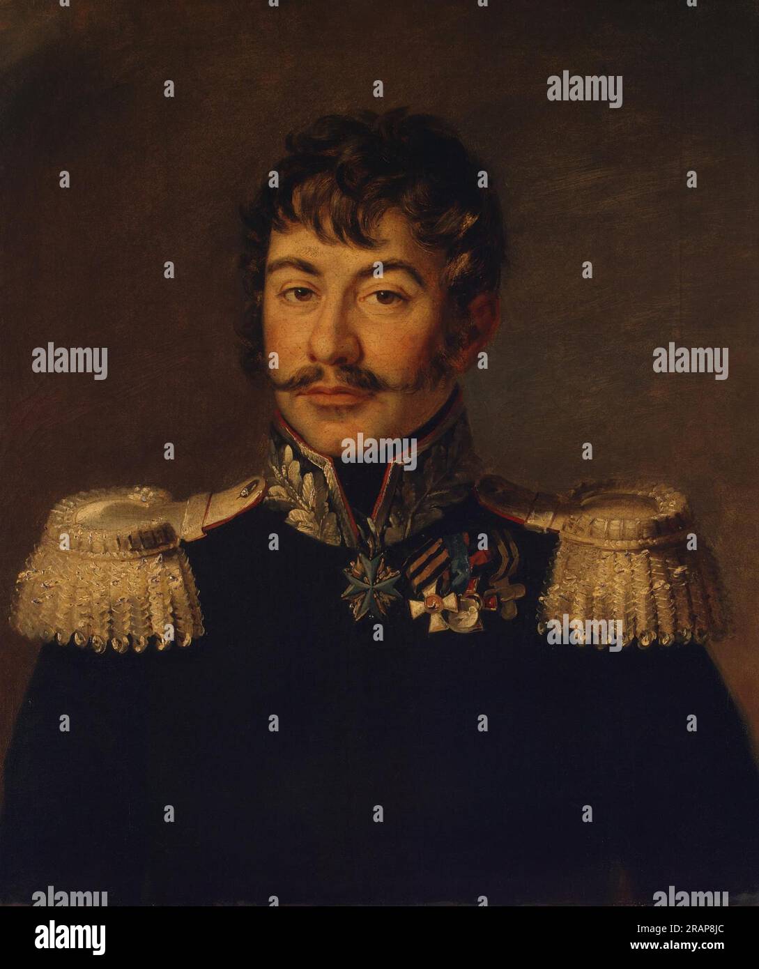 Grigory Dimitiyevich Ilovaysky, Russian Major General by George Dawe ...