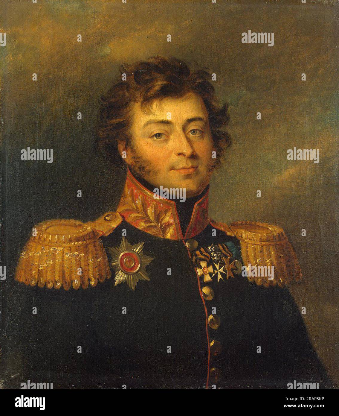 Portrait of Alexander A. Bashilov by George Dawe Stock Photo - Alamy