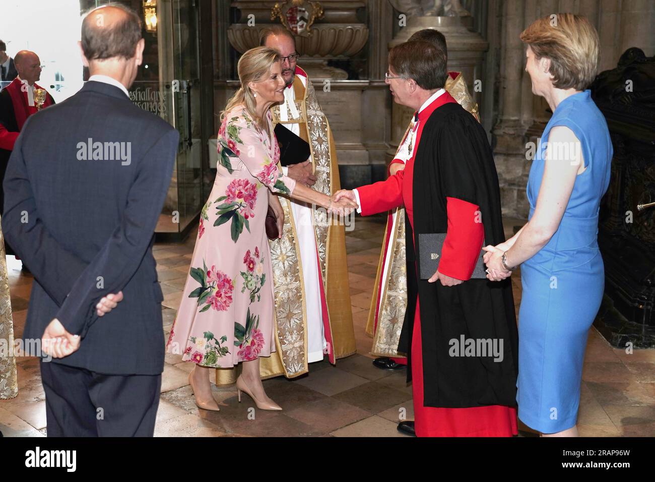 The Duchess of Edinburgh attends the NHS anniversary ceremony at ...